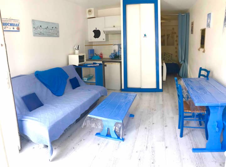 Vieux Port:tout à Pieds,  T1 Bis Calme, Rez De Ch - La Rochelle