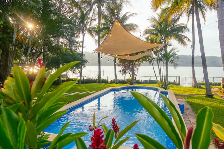 Lagoon House, Lakefront, Lake, Ruta Las Flores - El Salvador