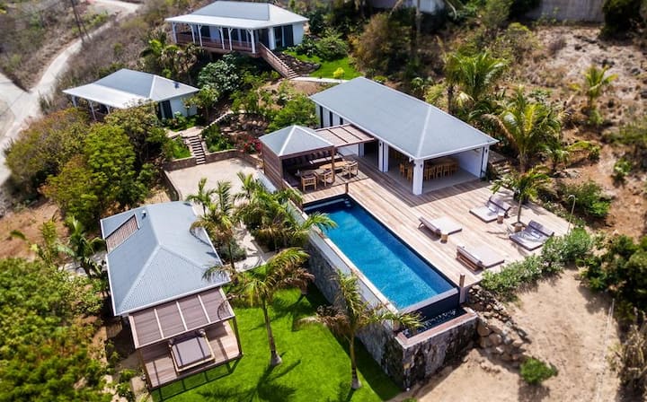 Chef Included By Fantasia Villas: Villa Coco Rock - Saint Barthélemy