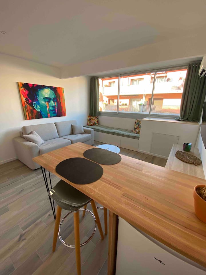 Location Studio, La Méridienne - Plage de Saint-Clair