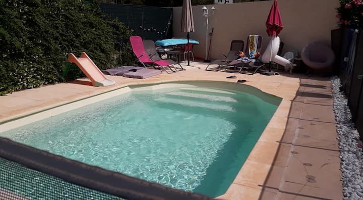 Location Maison 9 Couchages Piscine Mer Marseille - Aubagne