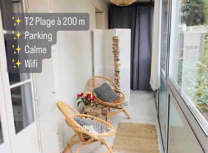 Charmant T2 à 200m De La Plage. - Six-Fours-les-Plages