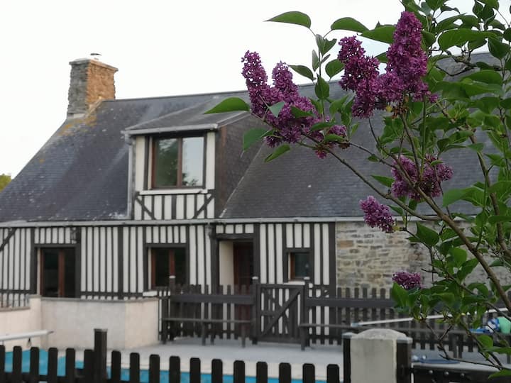 La Haute Barberie Chalet - Holiday With Pool - Normandy