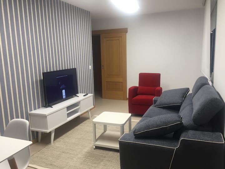 Portosín Suites - Apartamento Interior - Porto do Son