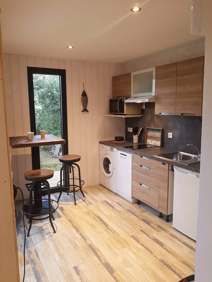 Gite Lodge 2 Personnes Avec Piscine - Calvisson