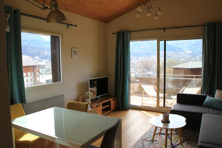 Appartement Moderne Avec Vues - 50m Télécabines - 브히앙쏭