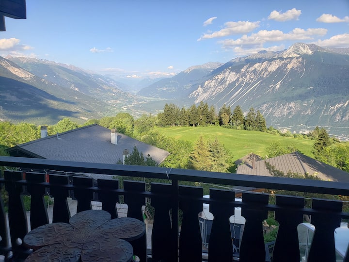 Superbe Appartement Avec Vue Imprenable - Crans-Montana