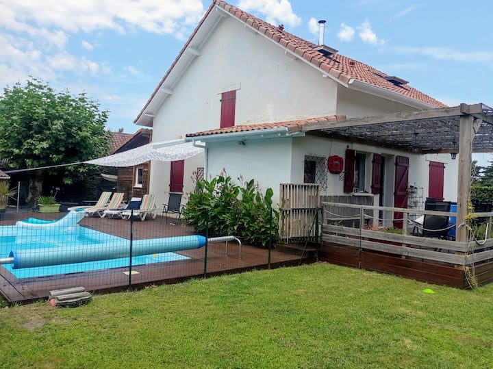 Villa Avec Piscine Tosse:proche Seignosse Hossegor - Seignosse