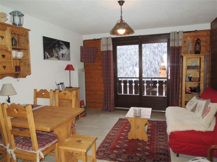 Coup De Cœur-charming Studio For 4 - Centre Ville - Les Crosets (Val-d'Illiez)