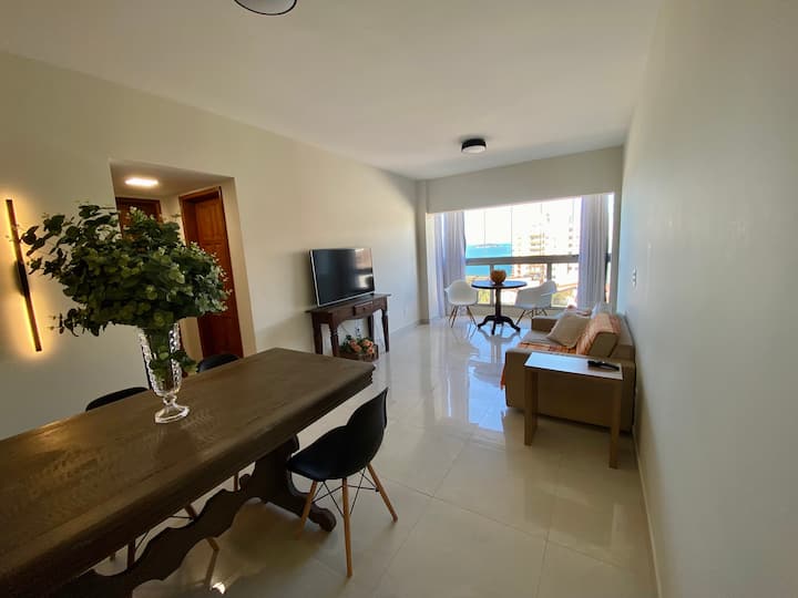 2qt Na Nobre Praia Das Virtudes (Vista Para O Mar) - Guarapari