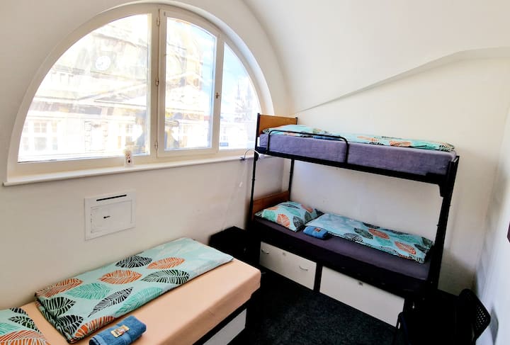 Room For 3 Friends In Center Of Prague - 布拉格