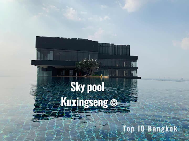 曼谷Chao Phraya River, Bangkok/天空泳池sky Pool/大皇宫/mrt - Bangkok