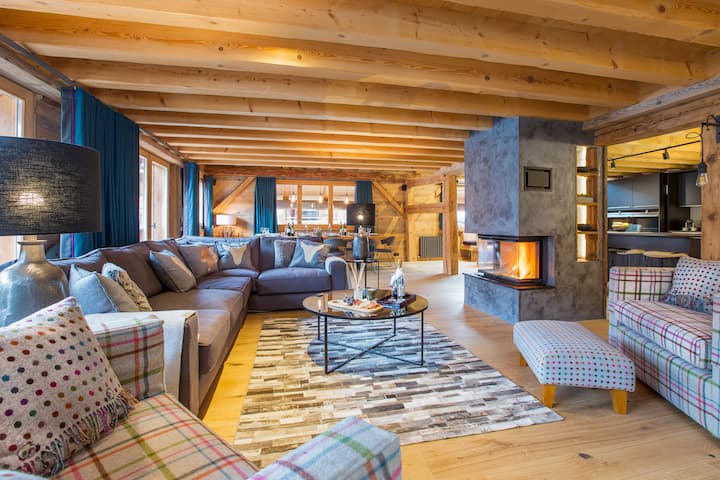 Enorme Chalet De Luxe Avec Sauna Et Cheminée - Morzine