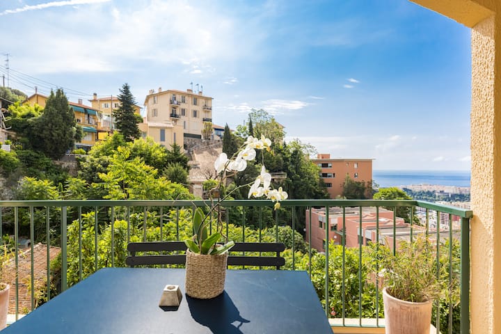 Beausoleil 1/ Lumineux 2p Terrasse Vue Mer Parking - Monaco