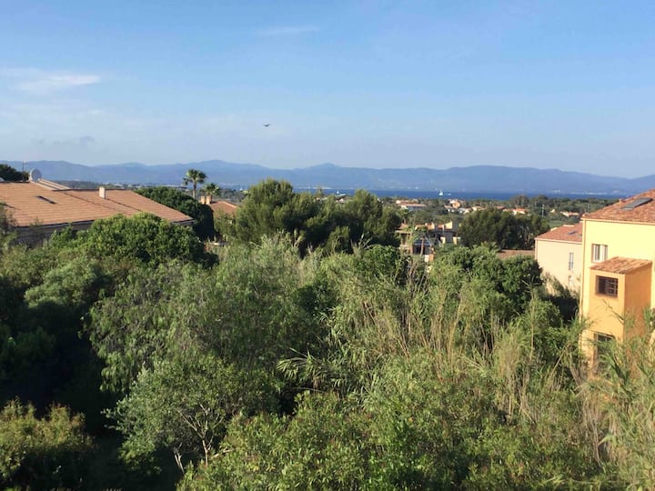 Agréable T2 De 34 M2 Vue Mer,jardin,collines. - Porquerolles