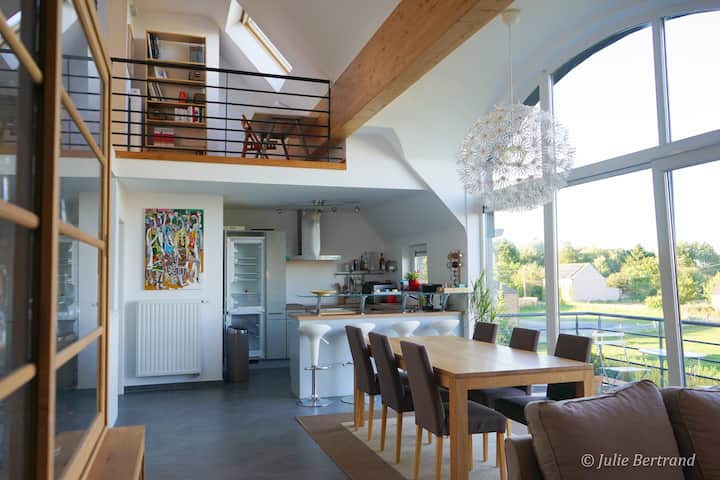 Lumineux Duplex De 140m2 - 滑鐵盧