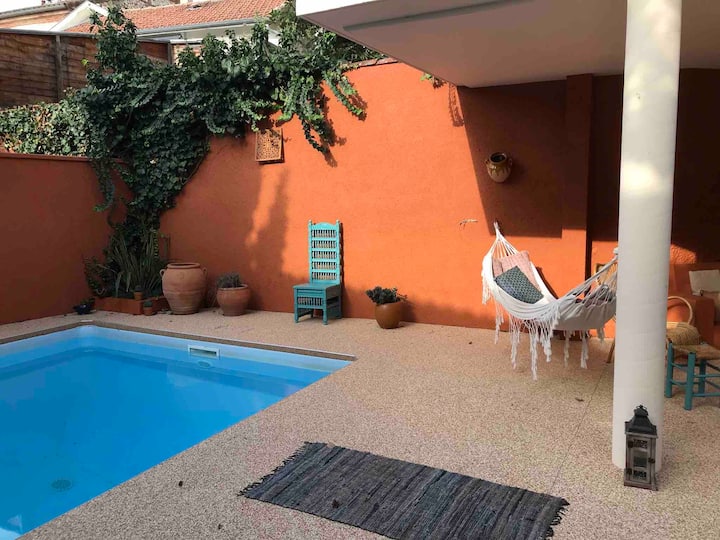 Coeur Agen à10'gare à Pieds.grd Conf.pisc Privée - Agen
