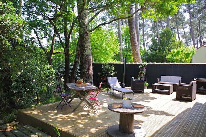 Aux Portes De La Dune, Maison Entre Fôret Et Mer - Dune du Pilat