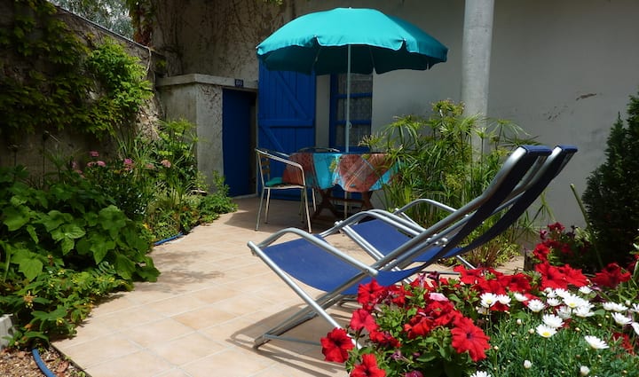 Plage, Port Et Centre Ville à Pied ! Rez De Jardin - Le Croisic