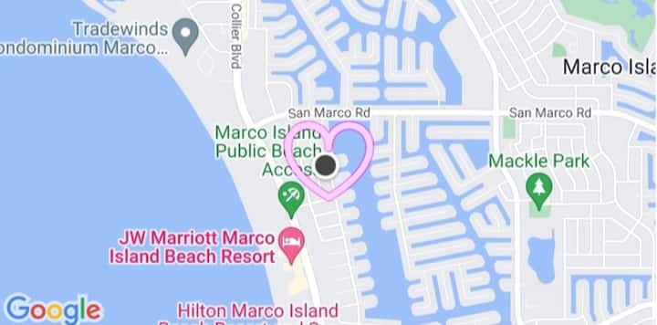 3 Bed, 2 Bath. Heated Pool, 3 Blocks To Beach. - Marco Island, FL