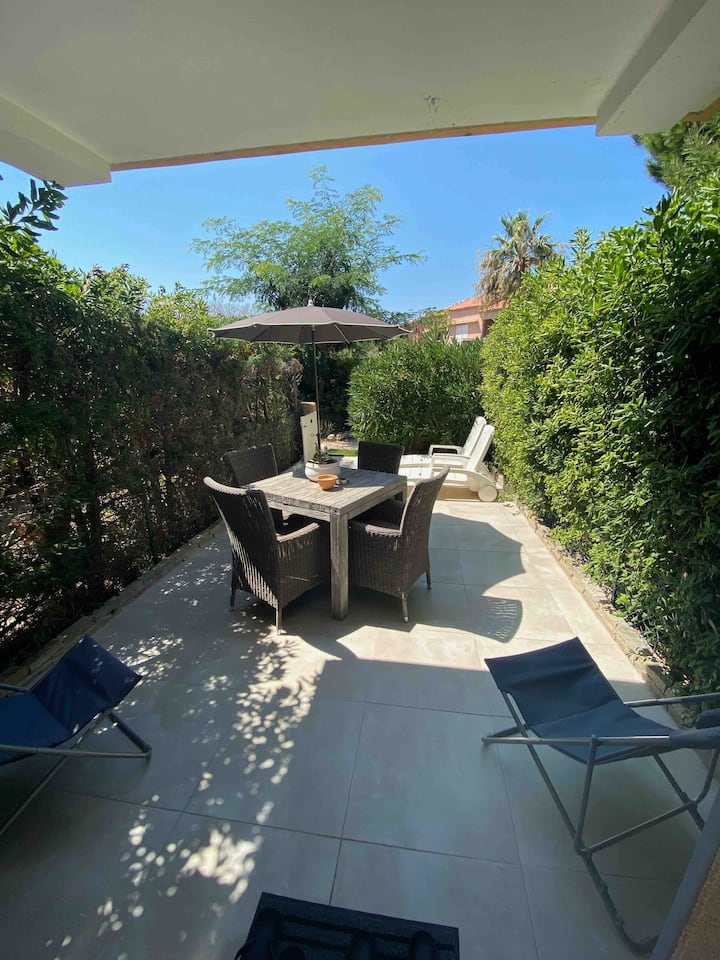 Jolirez De Jardin à50m De La Plage De La Nartelle - Plage de la Croisette - Sainte-Maxime