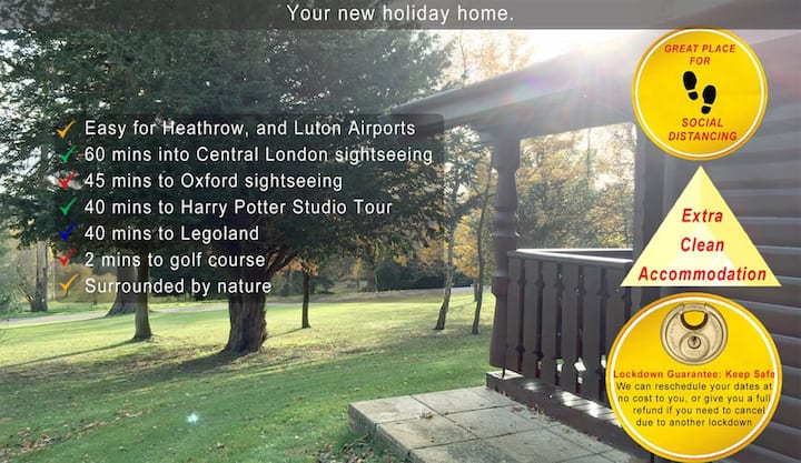 Fabulous Log Cabin - 2 Bedroom 2bt - Marlow, Vereinigtes Königreich