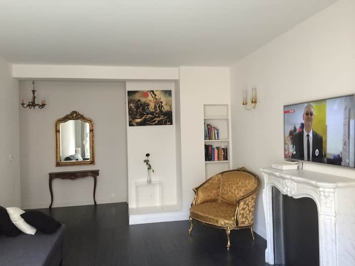 Large Chic 2br Near Metro - 15 Min Eiffel Tower - Boulogne-Billancourt