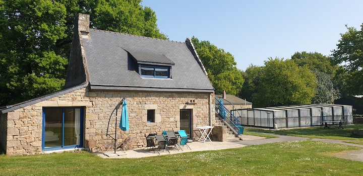 Gite Le St Cado 4/6 Pers Piscine Et Salle De Jeux - Carnac