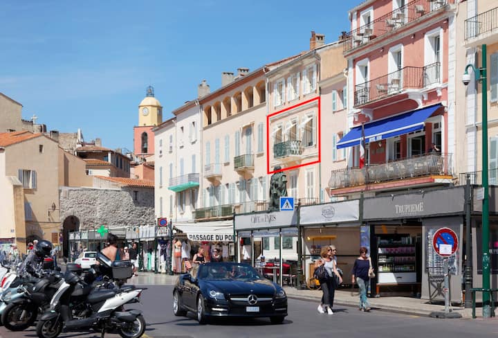 Appartement 5* Sur Le Port Avec Balcon - Saint-Tropez