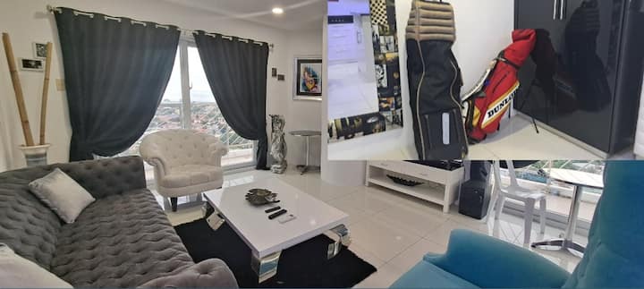 2br Kandi Tower 3, Free 2 Sets Of Golf Clubs - Angeles