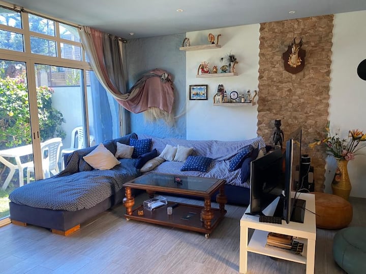 Appart Cozy * Plage Contrebandiers 3 Min à Pied ! - Témara