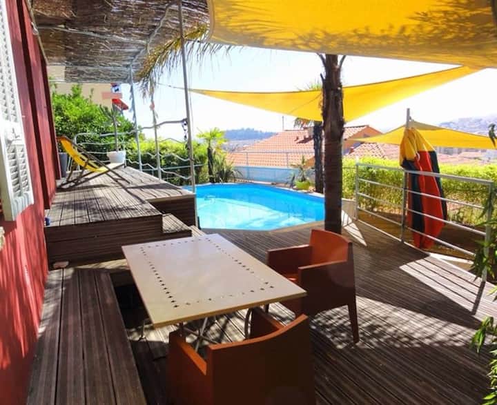 Villa With Pool, A Cocoon In The City, 7 Pers. - Nice