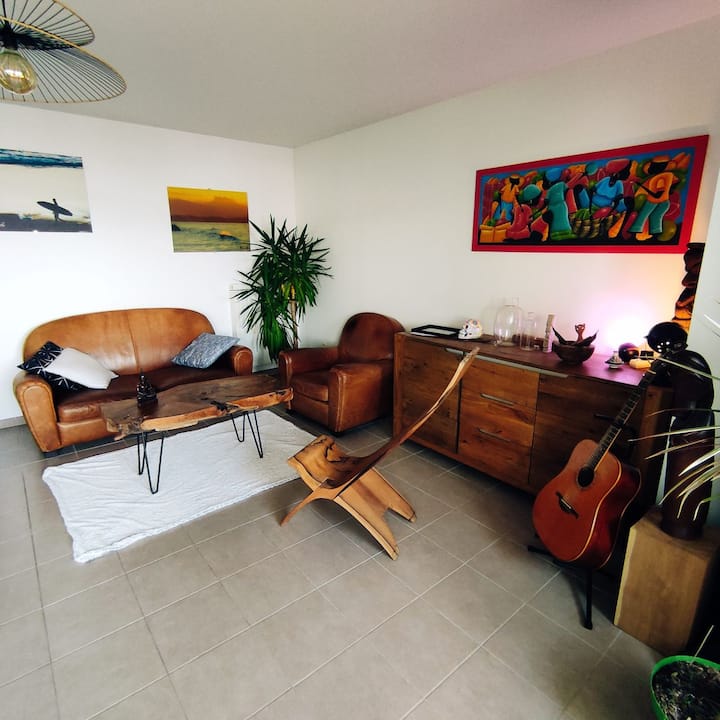 Bel Appartement Traversant, Plages 15min A Pied - Biarritz