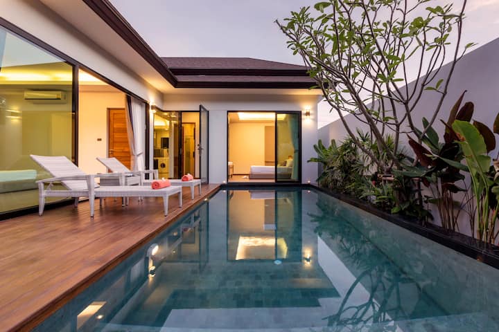 La Ville Luxury Pool Villa, 2br, Uwc - Phuket