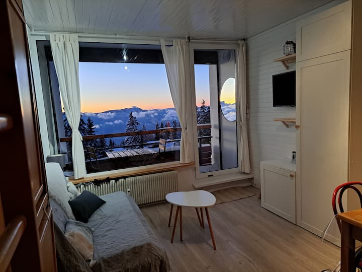 Studio 2/4pers Chamrousse 1750 Au Pied Des Pistes - Chamrousse