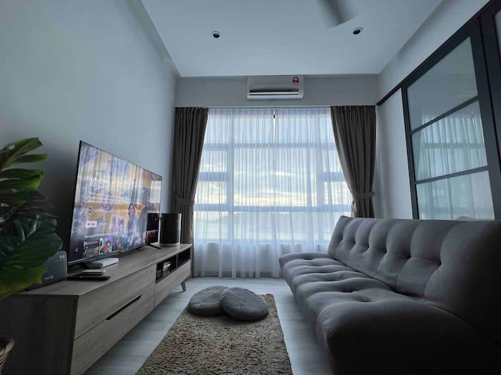 Kshomesuites Jq #1 2br |Free Wifi|security Door| - Sabah