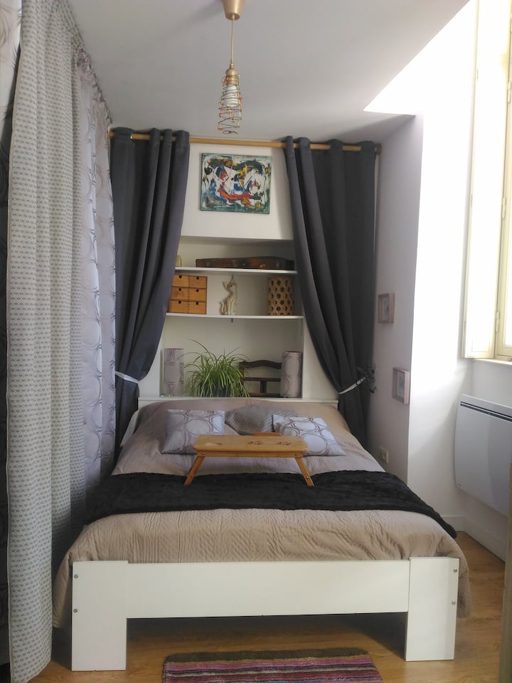 Chambre Double & Salle De Bain Privée - Laon