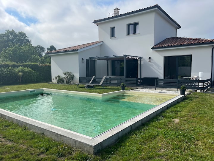 Maison Avec Jardin Et Piscine Proche Océan - Labenne