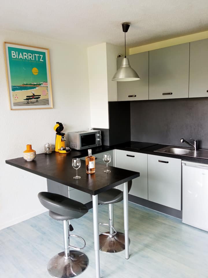Joli Studio Anglet Limite Biarritz - Bidart
