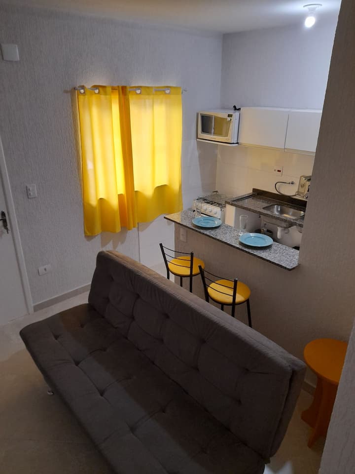 Casa Privativa, Cama Queem, Sala, Cozinha - Santo André