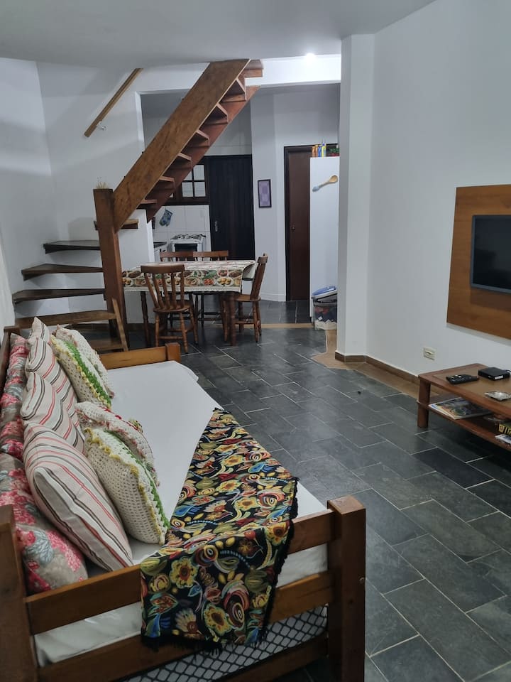 Casa A 100m Da Praia Em Condomínio - Caraguatatuba