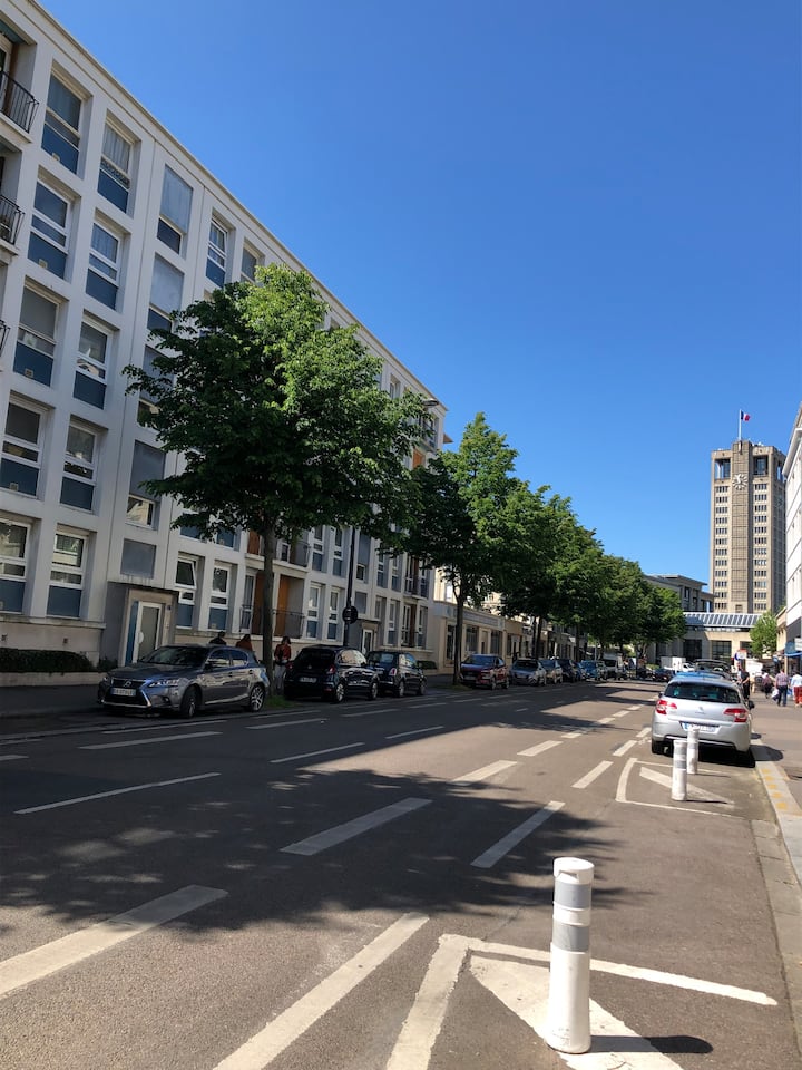 Bel Appartement Avec Garage Et Balcons - ibis Le Havre Centre