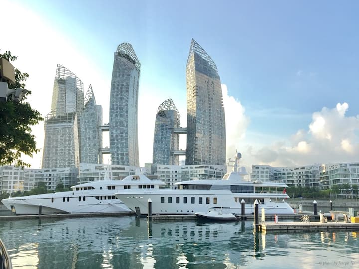 Relax Seaview Staycation Apartment Near Sentosa - Singapore
