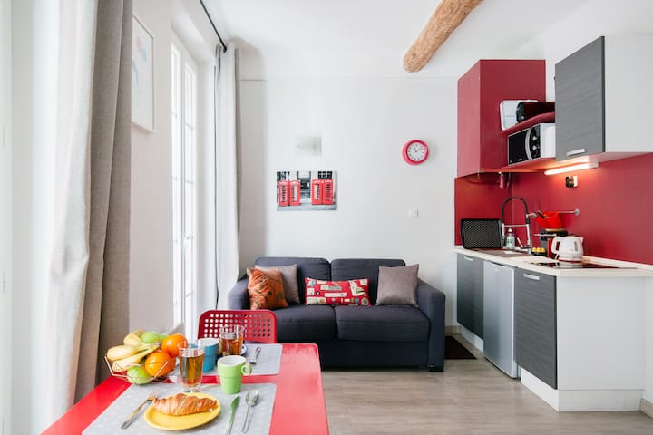 Magnifique Studio:200m Du Palais Des Festivals - ibis Cannes Plage La Bocca