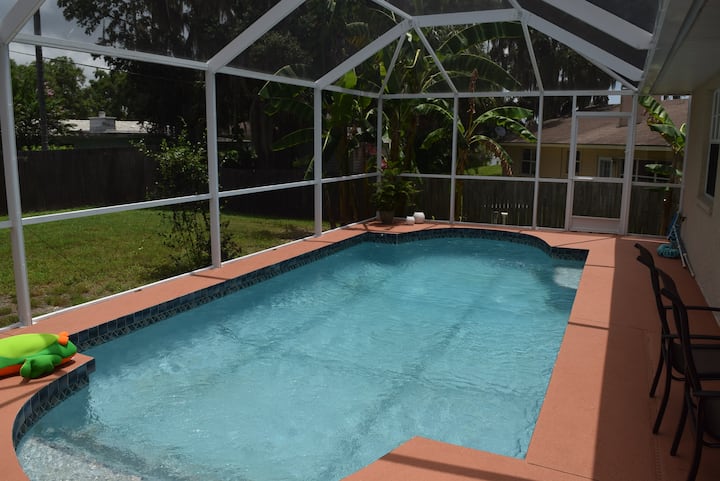 Heated Pool 3bd 2bt Private Home Minutes To Siesta - Sarasota, FL