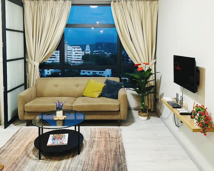 Entire Cozy Flat For 4 Person In Kota Kinabalu Cbd - 코타키나바루
