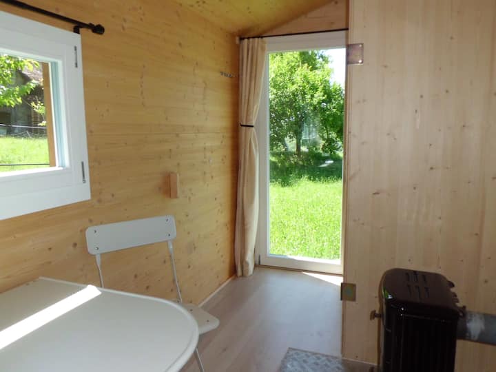 Holzbauwagen Mit Weitsicht Bis Zu Den Alpen - Aarau