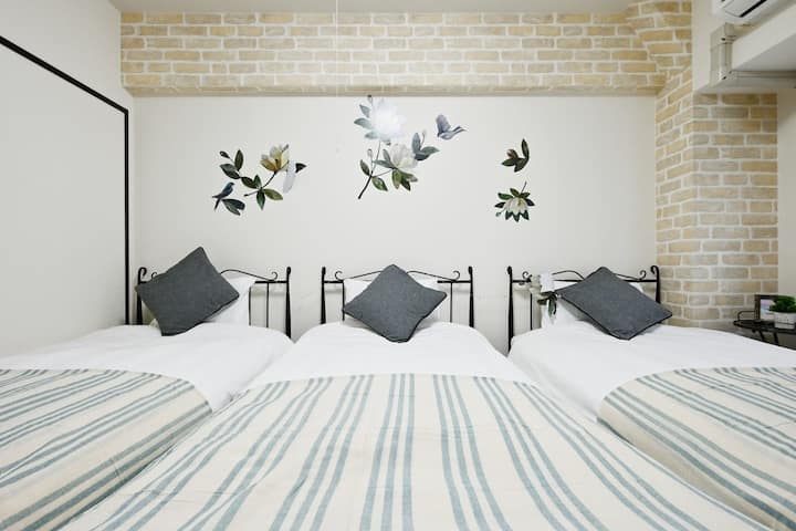 【4ppl/7f】7 Min To Nihonbashi Sta/48 Min To Kix/1dk - Osaka