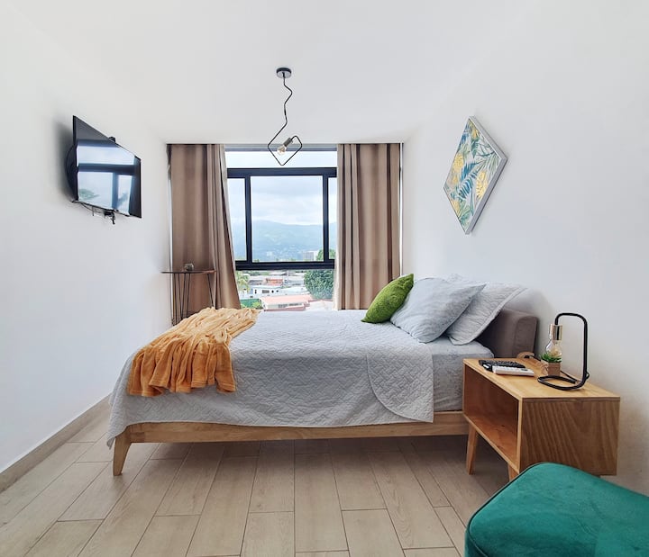 Avitat Joy 5-star Cozy Studio Pool&gym Near Malls - San Salvador