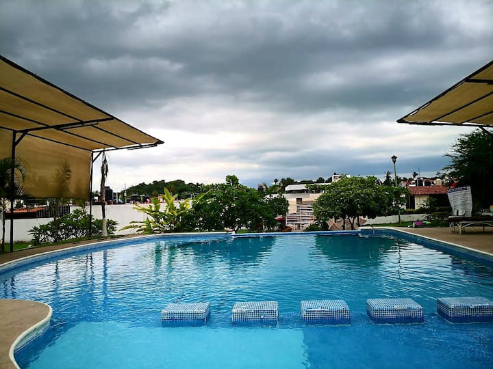 House In A Private Community/security/pool - Puerto Vallarta